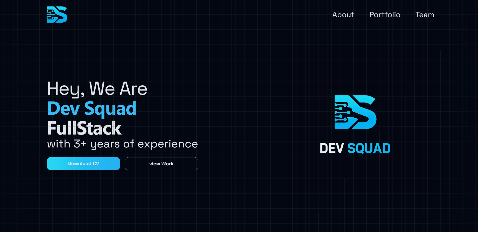 Dev Squad - Portfolio