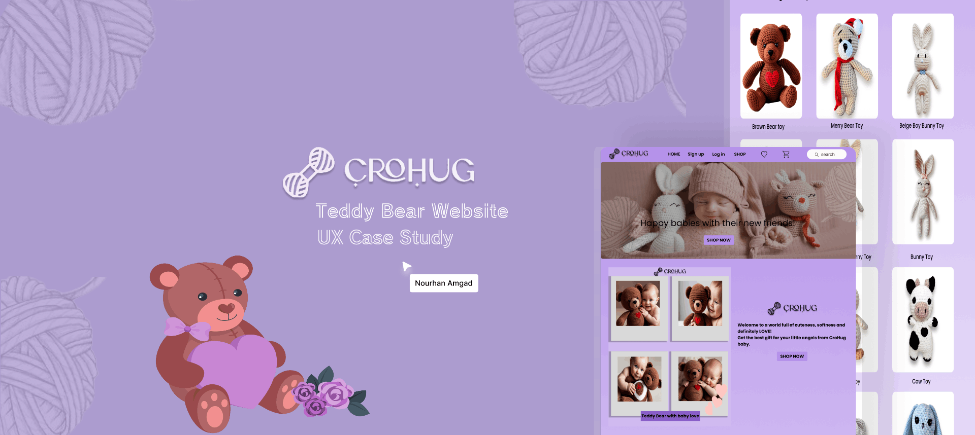 UI/UX Teddy bear website