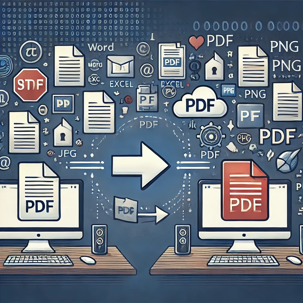 Convert files and images to pdf files